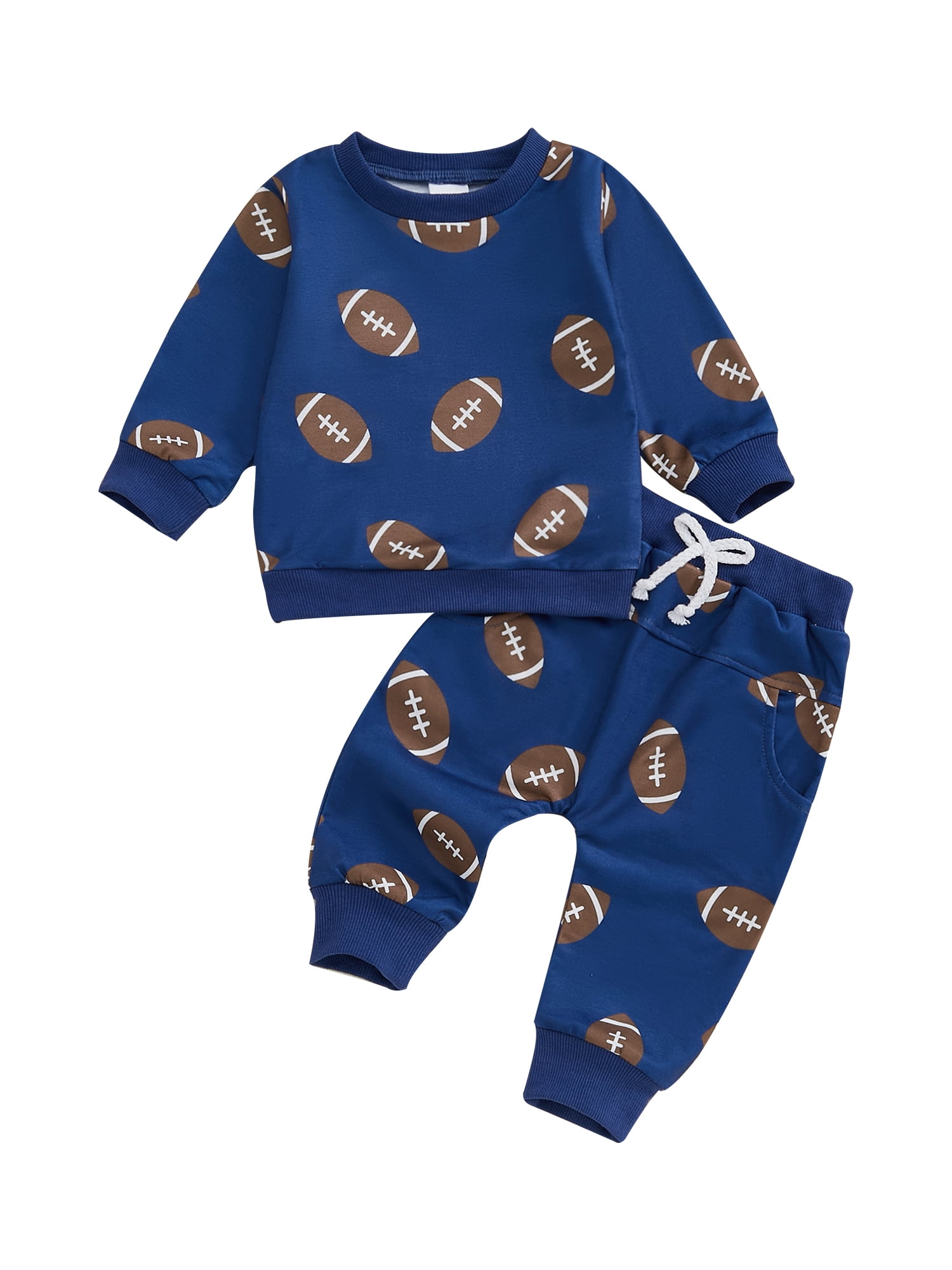 Baby Toddler Boys Pants Clothing Set, 0 6 12 18 24 Months 2T 3T Rugby ...