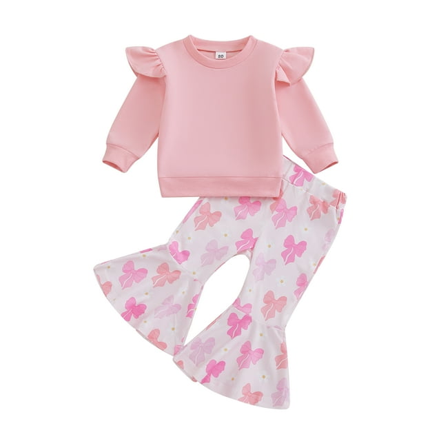 Baby Toddler Girl 2Pcs Fall Outfits 6 12 18 24 Months 2T 3T 4T Long ...