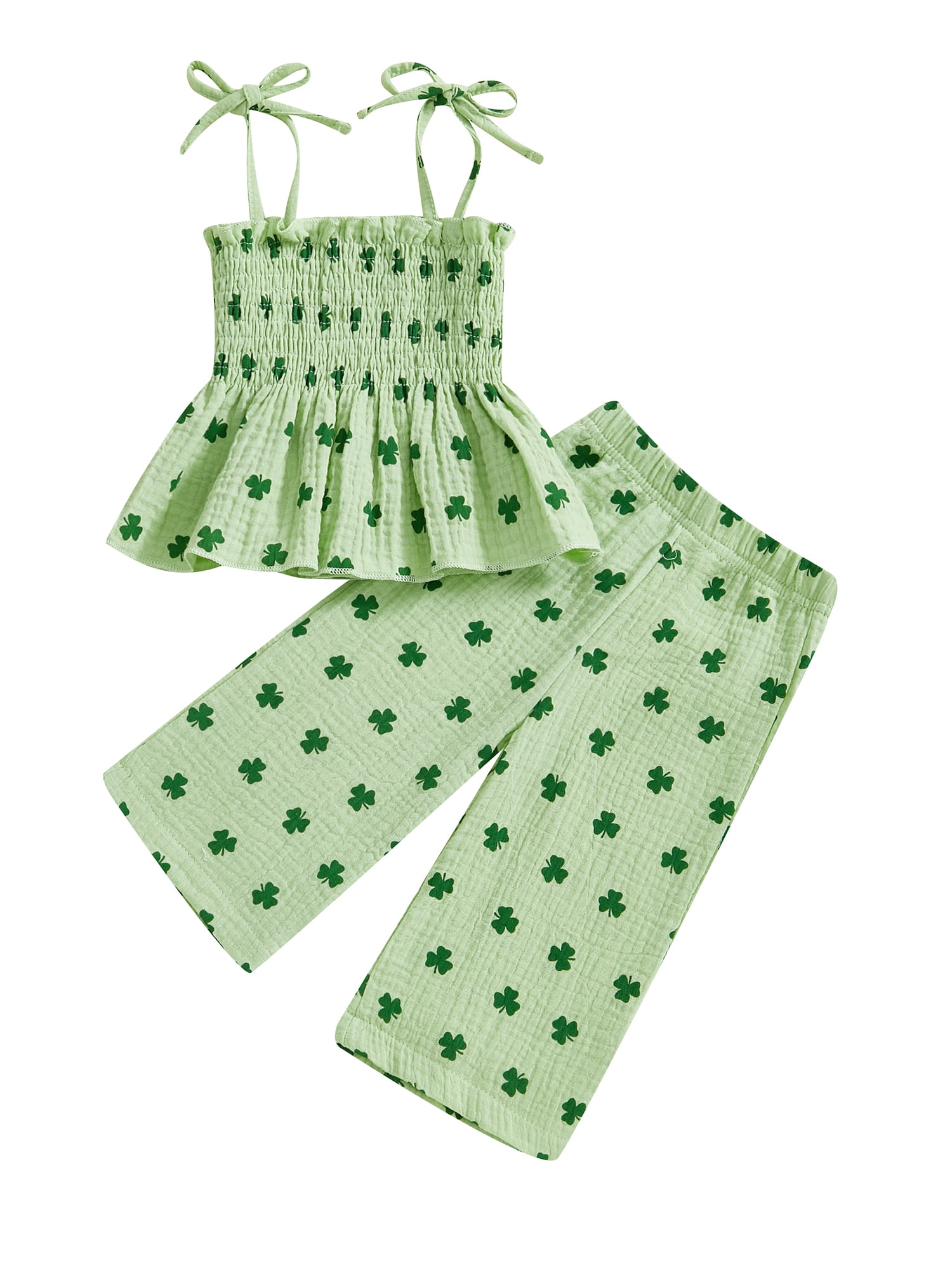 Baby Toddler Girl Lucky Clover Clothing Set 6 9 12 18 24 Months 2T 3T ...