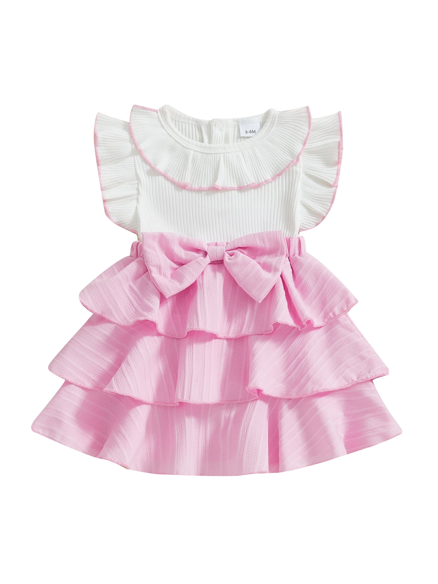 Baby Toddler Girl Summer Dress 6 12 18 24 Months 2T 3T 4T Casual Short ...