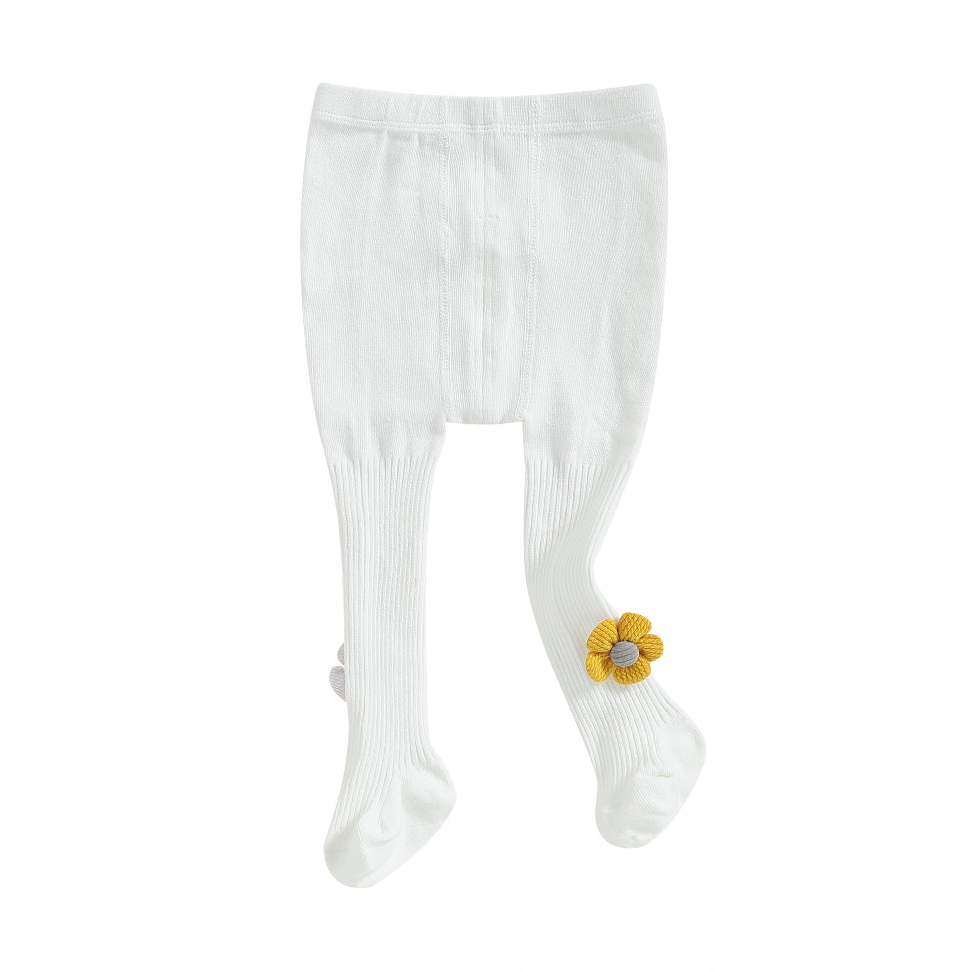 Baby Toddler Girl Tights Cable Knit Leggings Little Girls Seamless ...