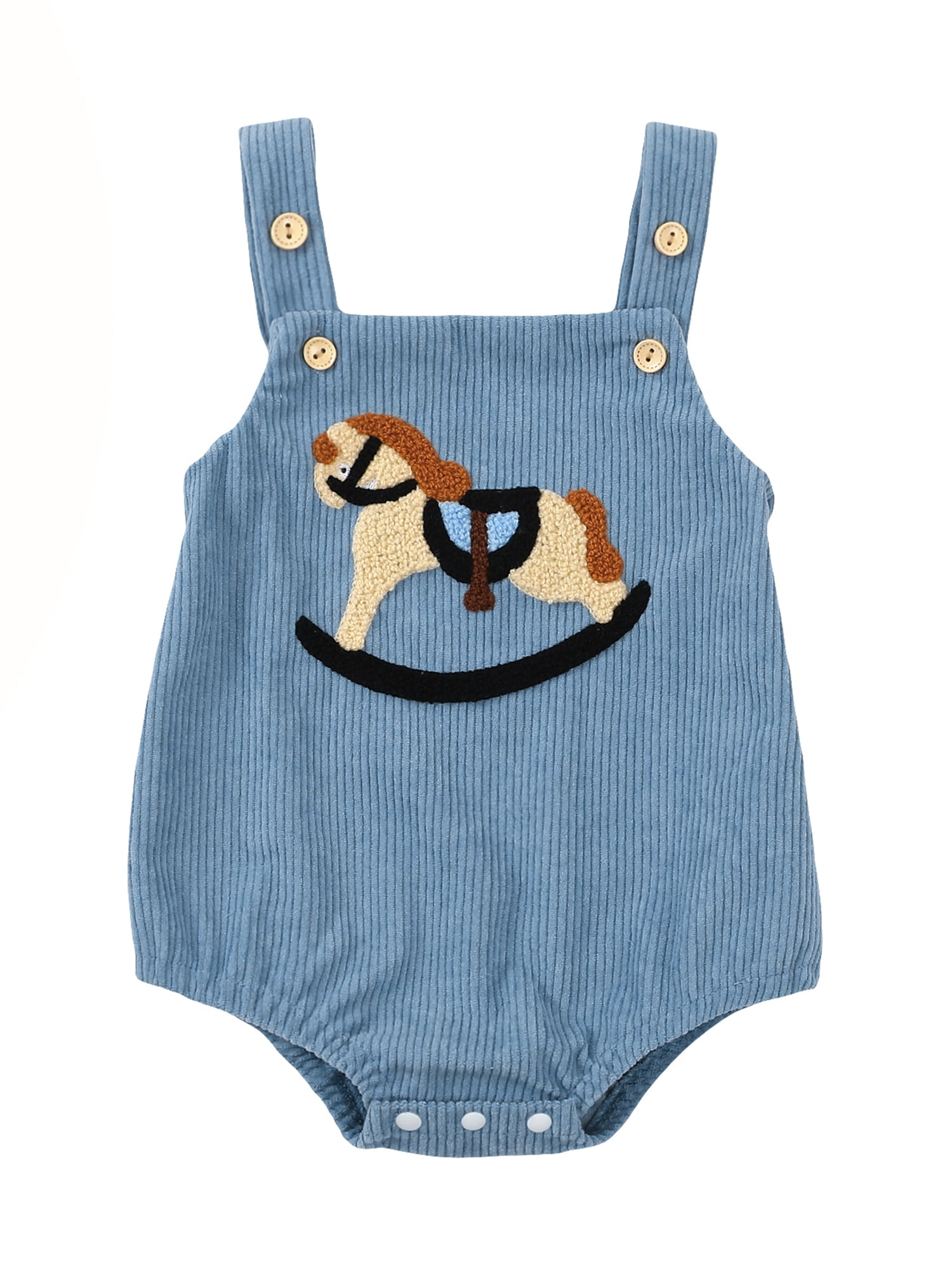 Baby Toddler Girls Boys Ovrealls Rompers 0 3 6 12 18 Months Fall ...