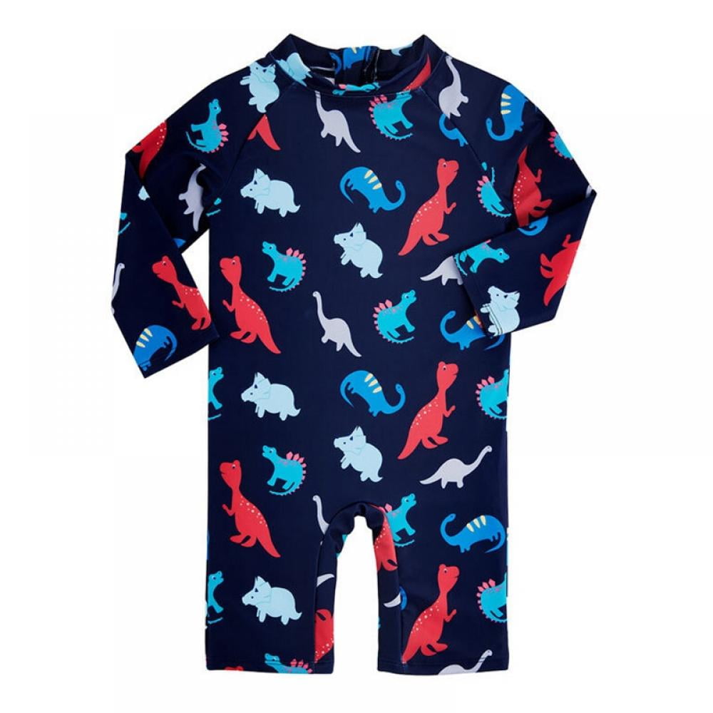 Baby Toddler Girls Boys Swimsuit One-Piece Surfing Wetsuit Rashguard ...