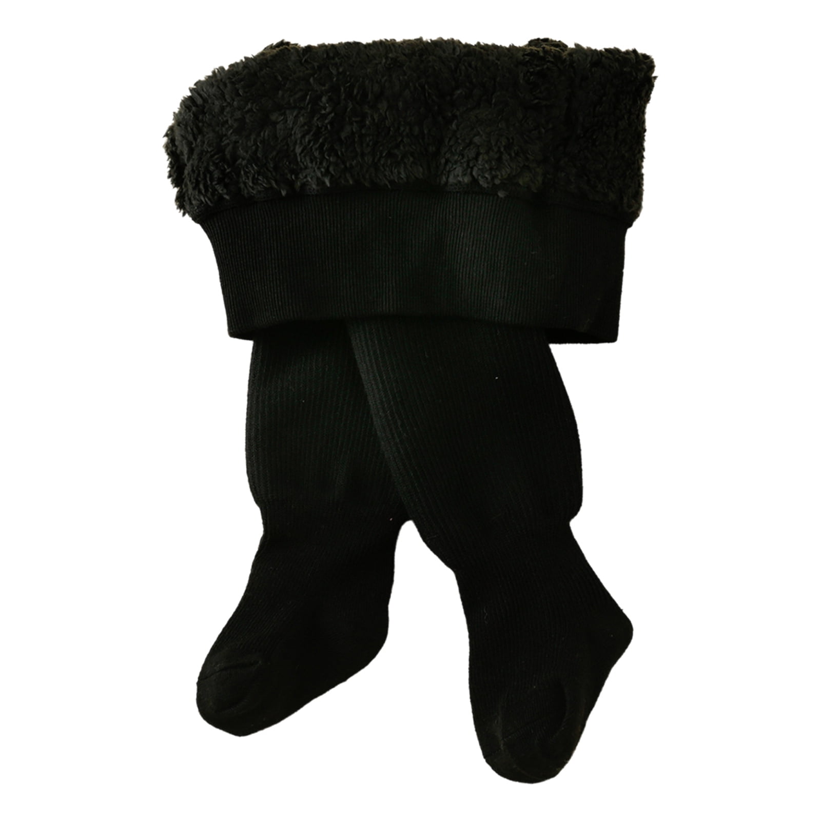Baby & Toddler Heating Knit Tights Soft & Stretchy Plush Lining Tights ...