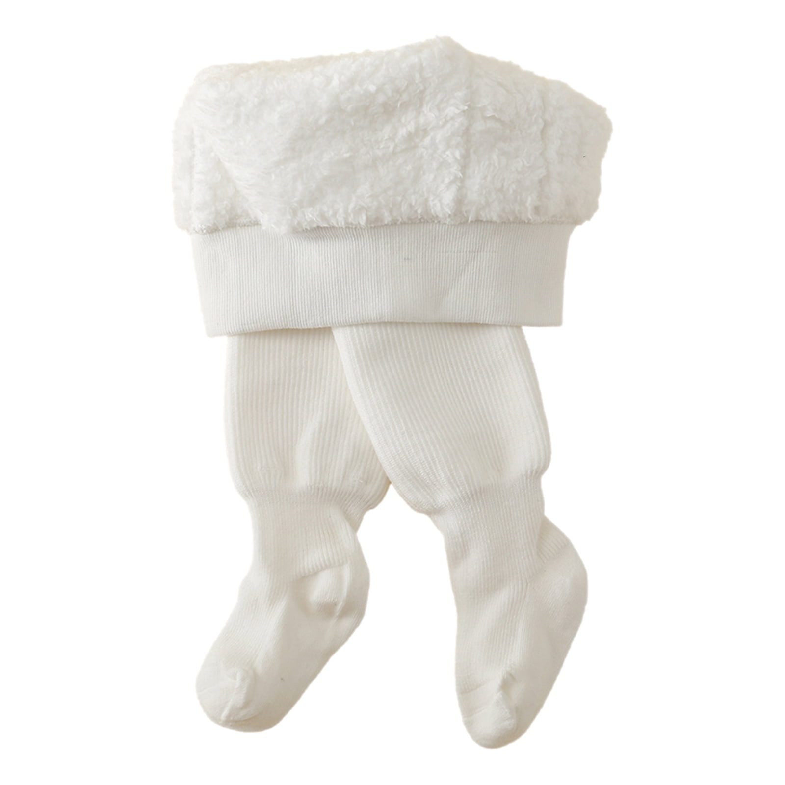 Baby & Toddler Heating Knit Tights Soft & Stretchy Plush Lining Tights ...