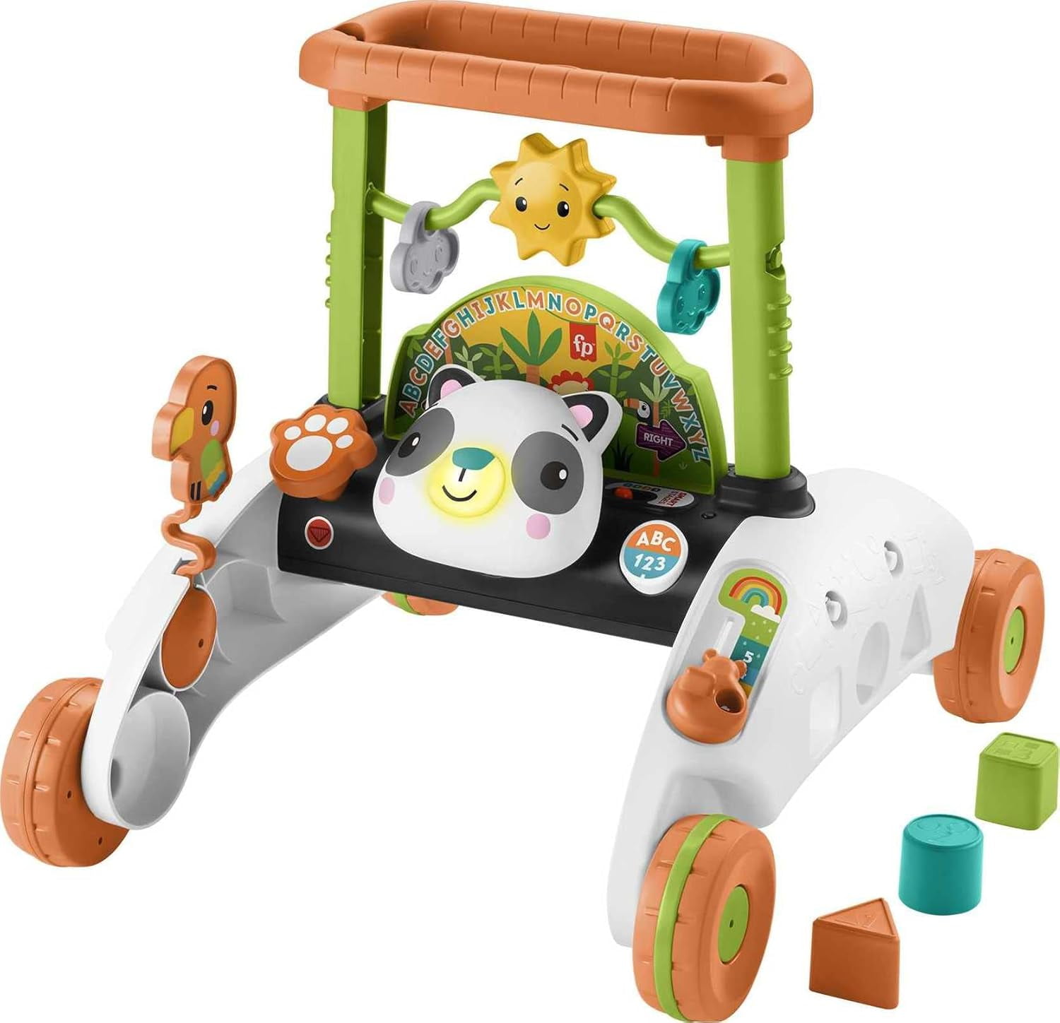 Baby & Toddler Toy 2-Sided Steady Speed Panda Walker with Smart Stages ...