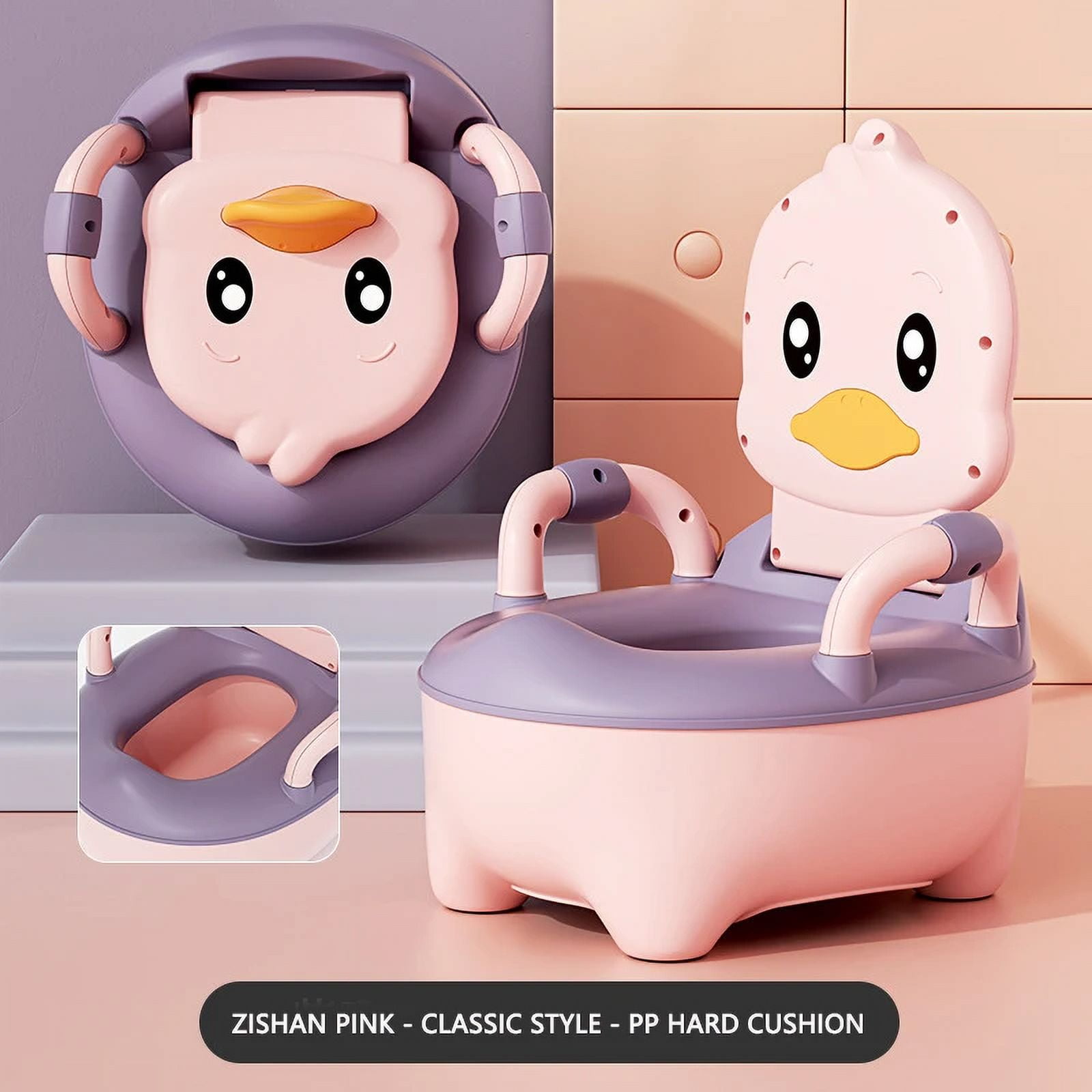 Baby Toilet Boys Girls Potty Training Seat Child Potty Ergonomic Chair ...