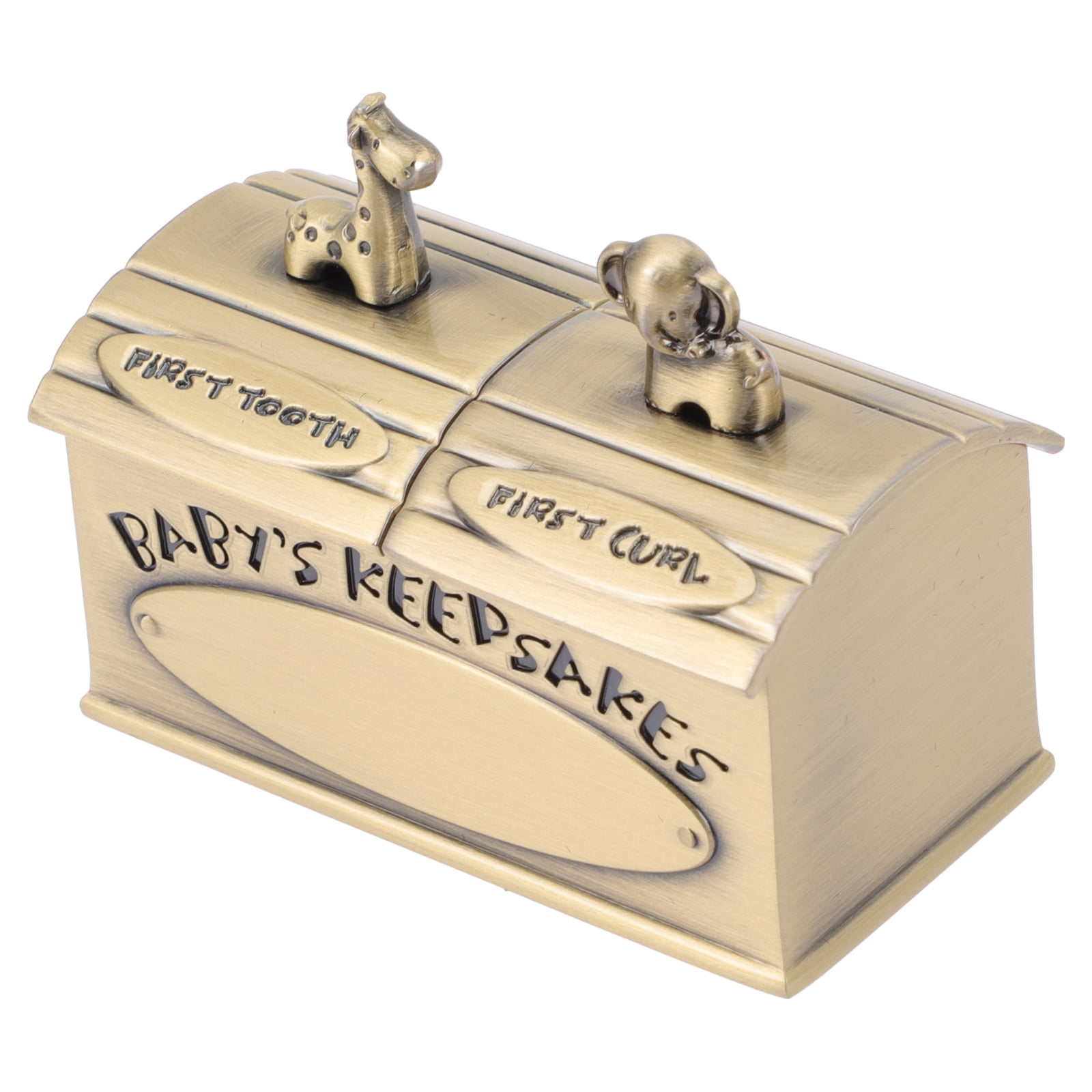 Baby Tooth Box Babies Teeth Containers Boxes for Metal Souvenir Child ...