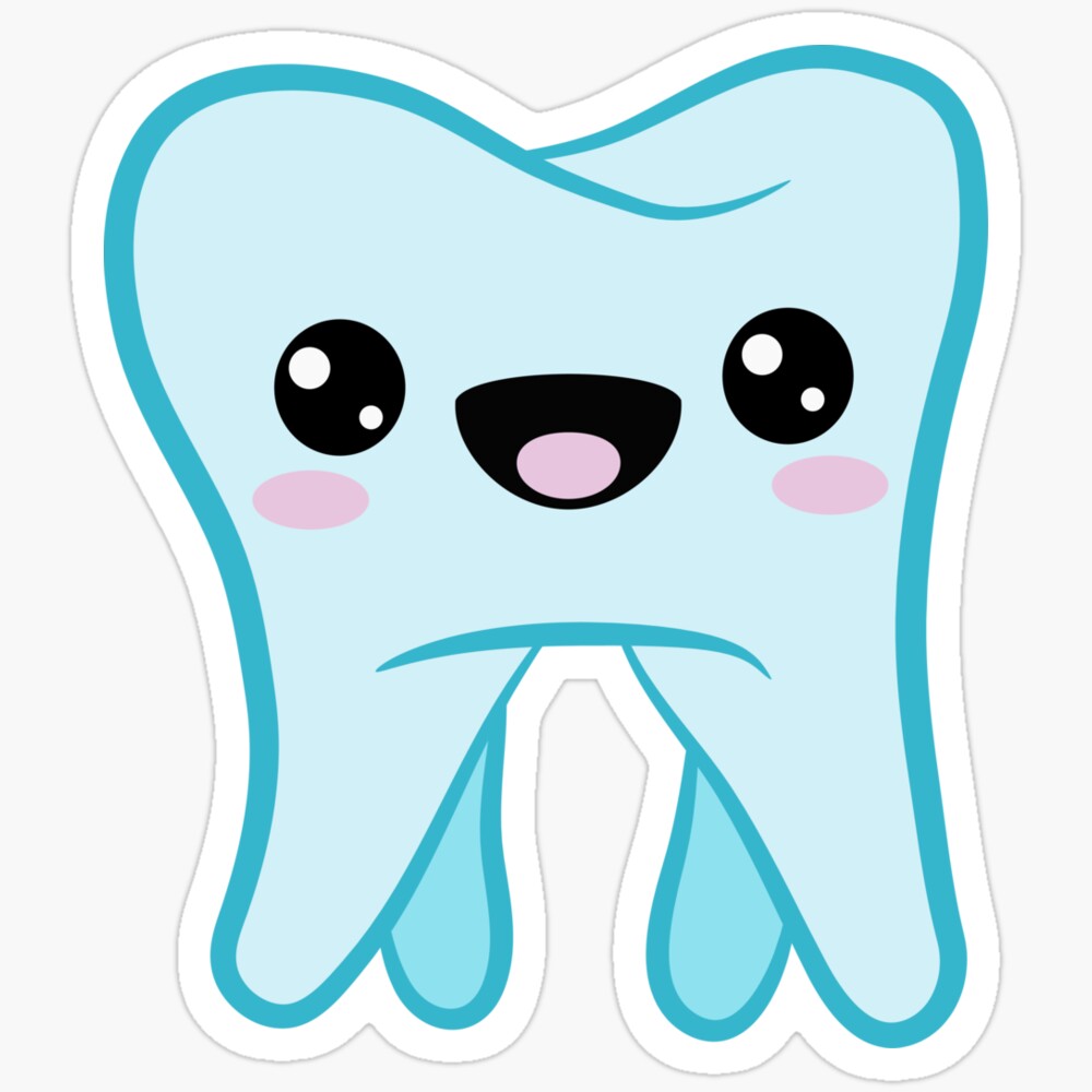 Baby Tooth Stickerphone Decal Water Bottle Stickers, Vinyl Stickers For ...