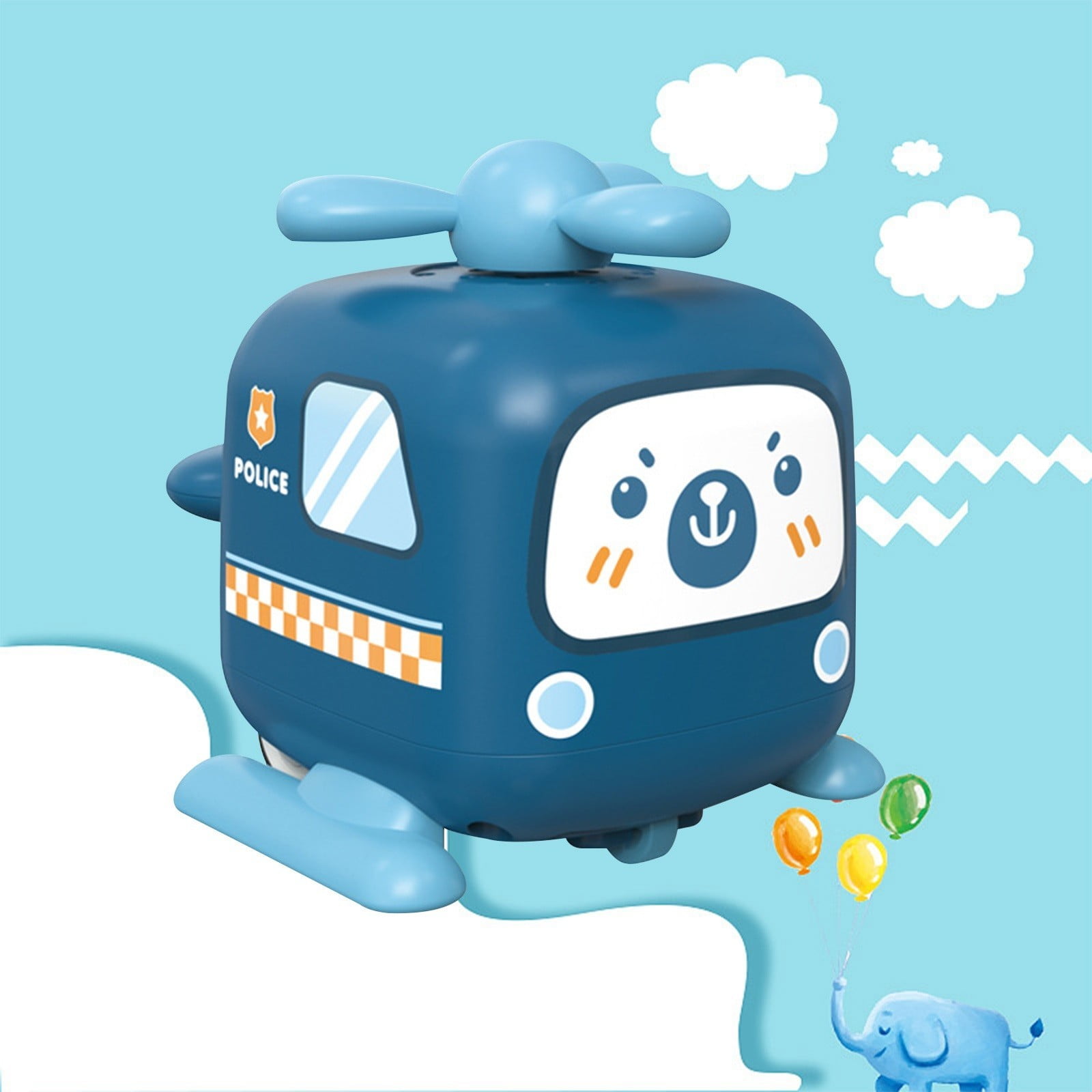 Baby Toy Car - Animal Design ABS Mini Push Car for Toddlers 0-3 Years ...