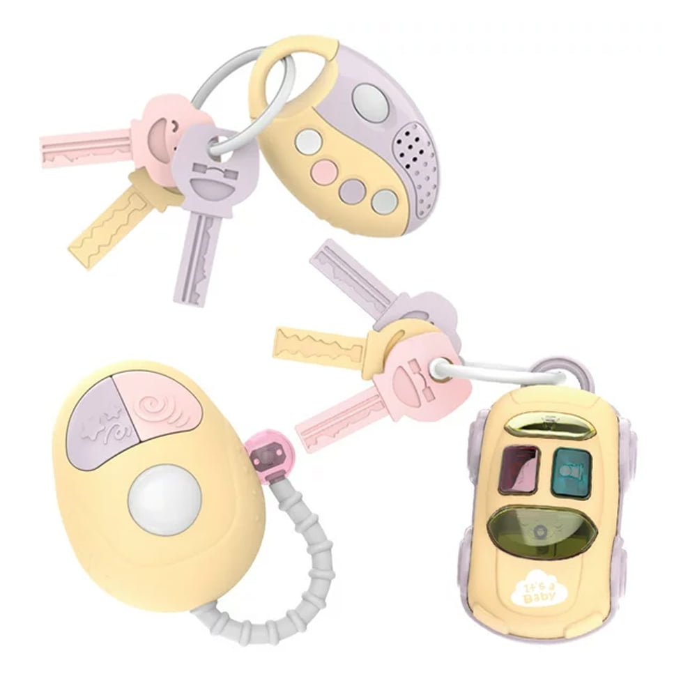Baby Toy with Light Music Safe to Use Intelligence Toys Car Key Lock ...