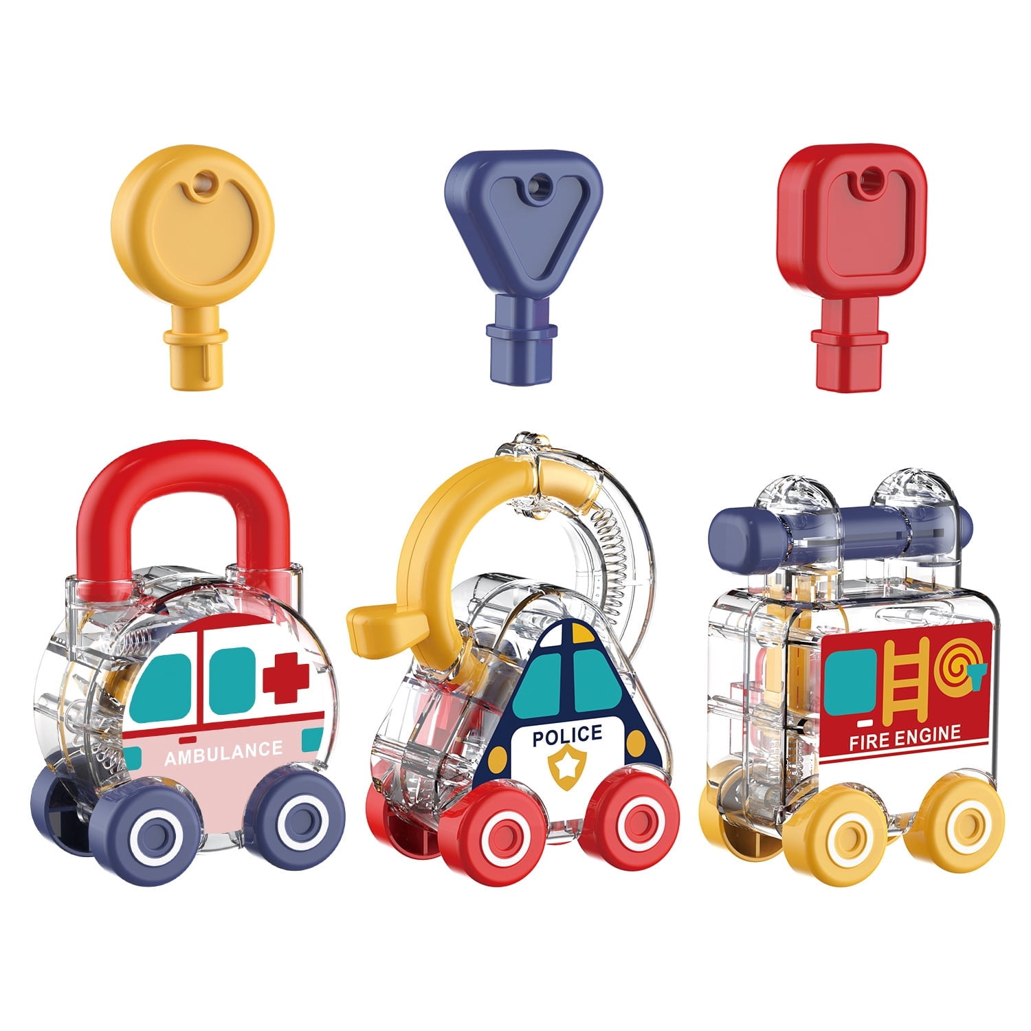 Baby Toys 1 Year Old, 3 Pcs Toy Trucks Mini Car Toys for 1 Year Old Boy ...
