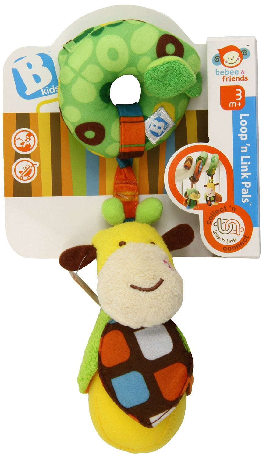 Baby Toys - B Kids - Loop'n Link Pals- Zuzu Games New 3789 - Walmart.com