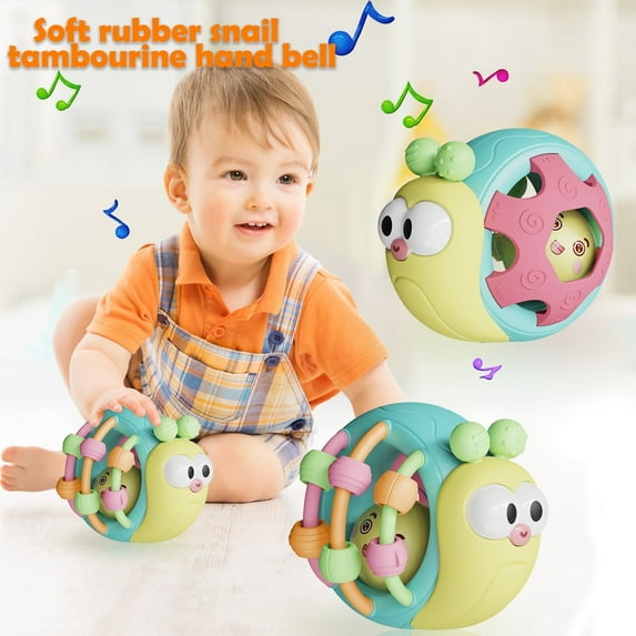 Baby Toys, Cartoon Animal Rattle Toys, Handbells Baby Rattles, Baby Bed ...