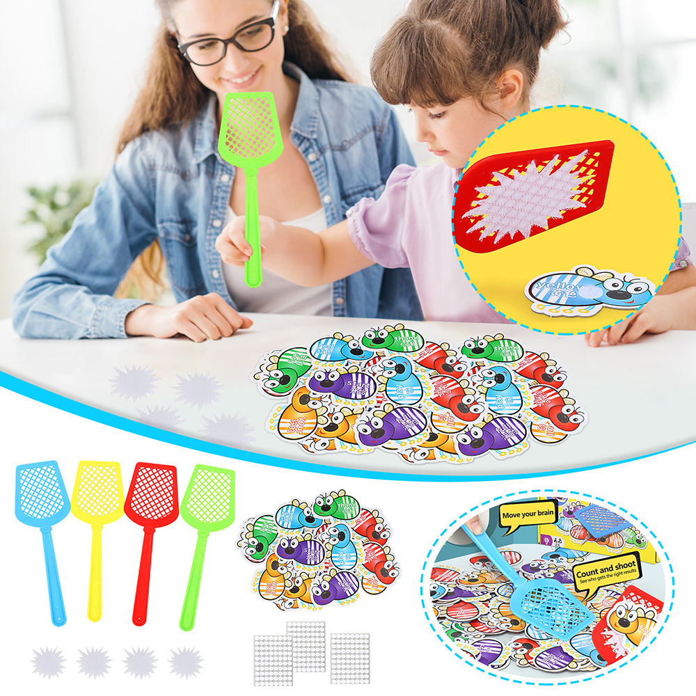 Baby Toys Clearance Fun Slap Fly Game Learning English Puzzle Board ...