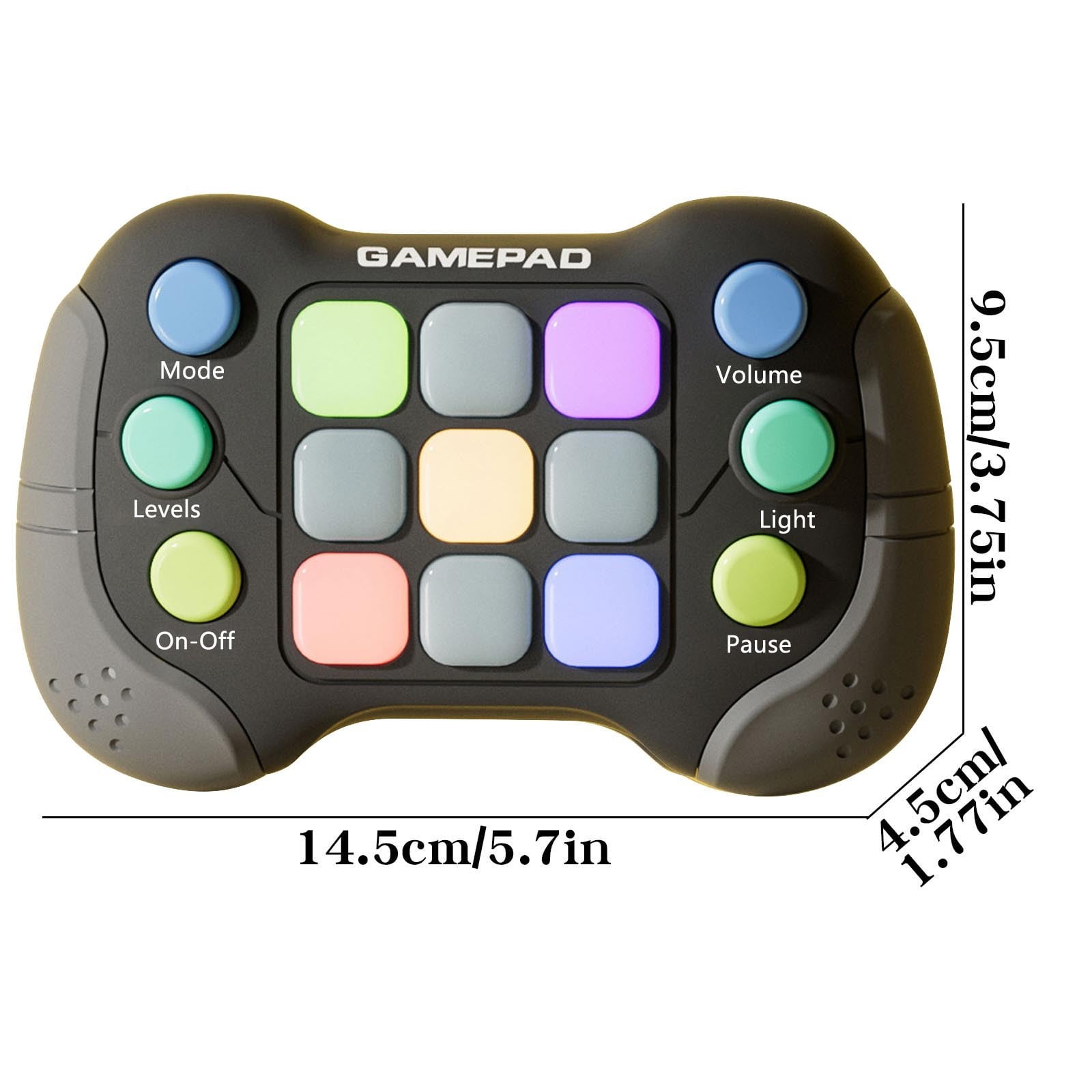 Baby Toys, Fast Push Game Fidget Toys Upgraded Flashing Games It For Kids Push Light Up Fidget ...