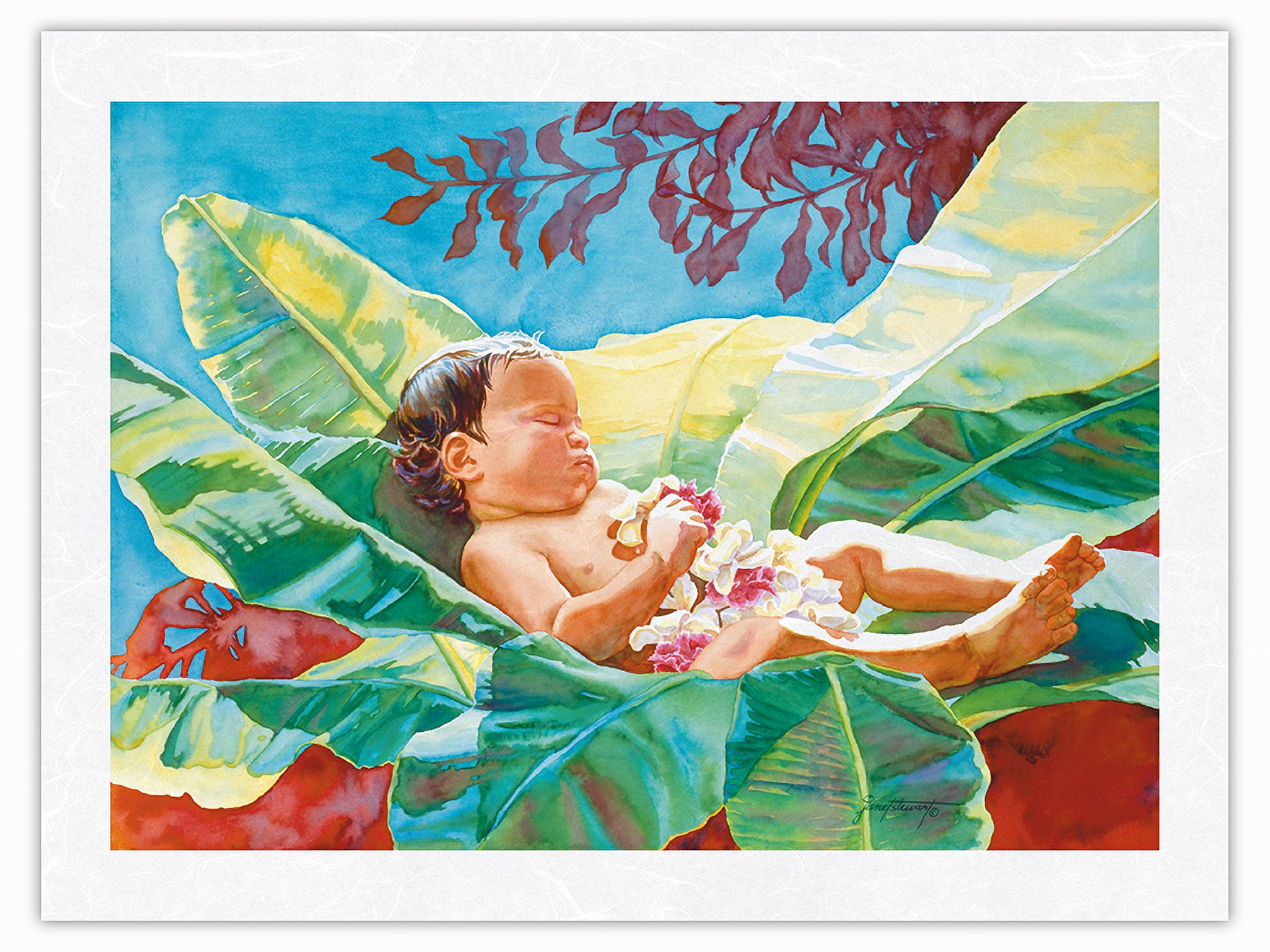 Baby in the Treetop (Ka Pēpē Ma Ka Ēulu) - Hawaiian Child - From an ...
