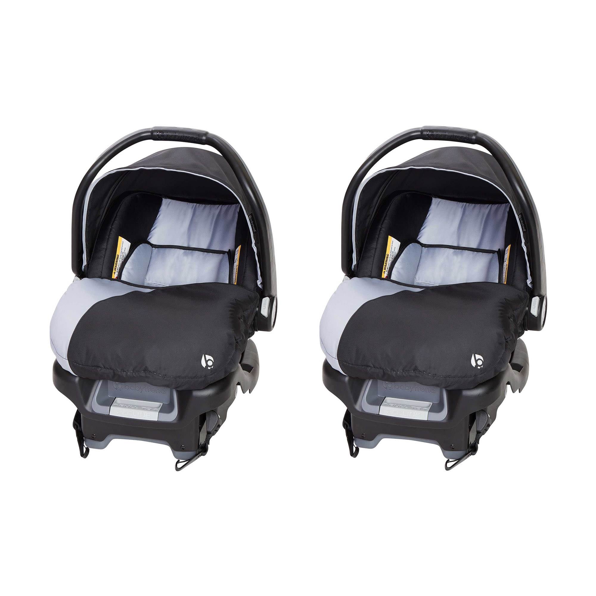 Baby Trend Ally Adjustable 35 Pound Infant Baby Car Seat w/Base, Stormy ...
