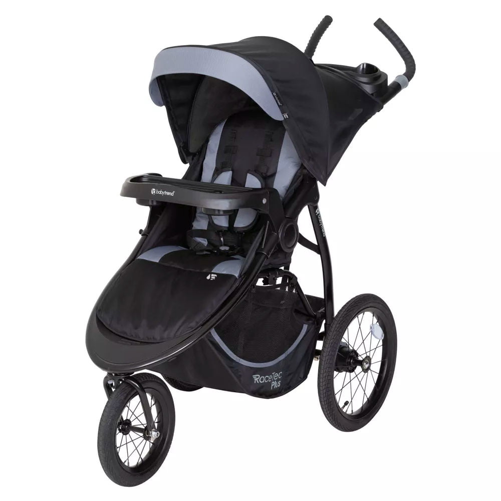 Baby Trend Expedition Race Tec Plus Jogging Stroller with Adjustable ...