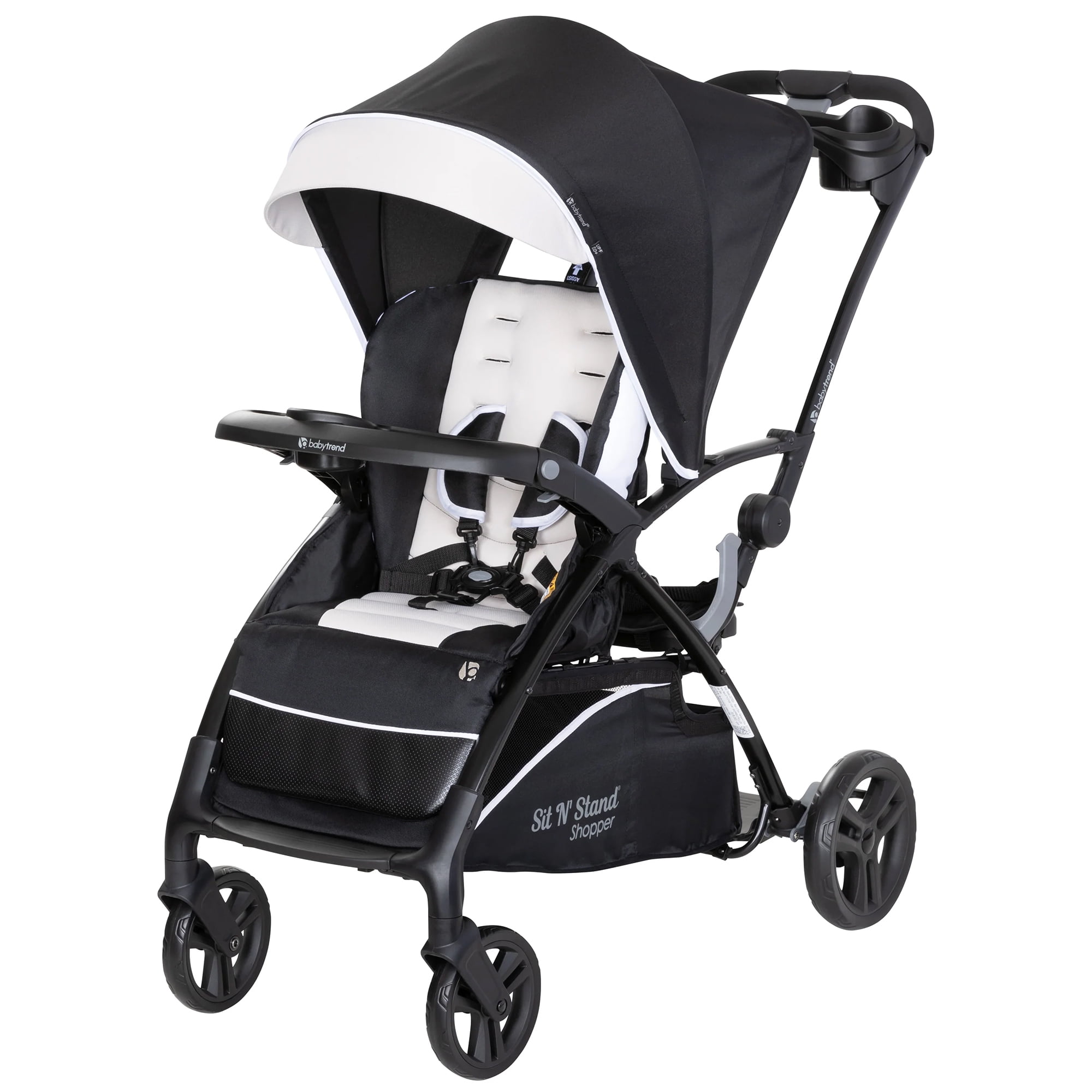 Baby Trend Sit N' Stand 5 in 1 Shopper Stroller w/Canopy Basket ...