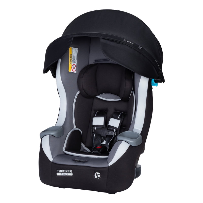 Baby Trend Trooper PLUS 3-in-1 Convertible Car Seat with Canopy for Sun ...