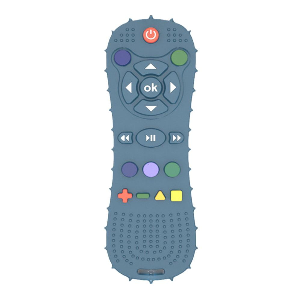 Baby Tthing Toy TV Remote Control Shape Chew Toys Tther itzy Sili Prof ...