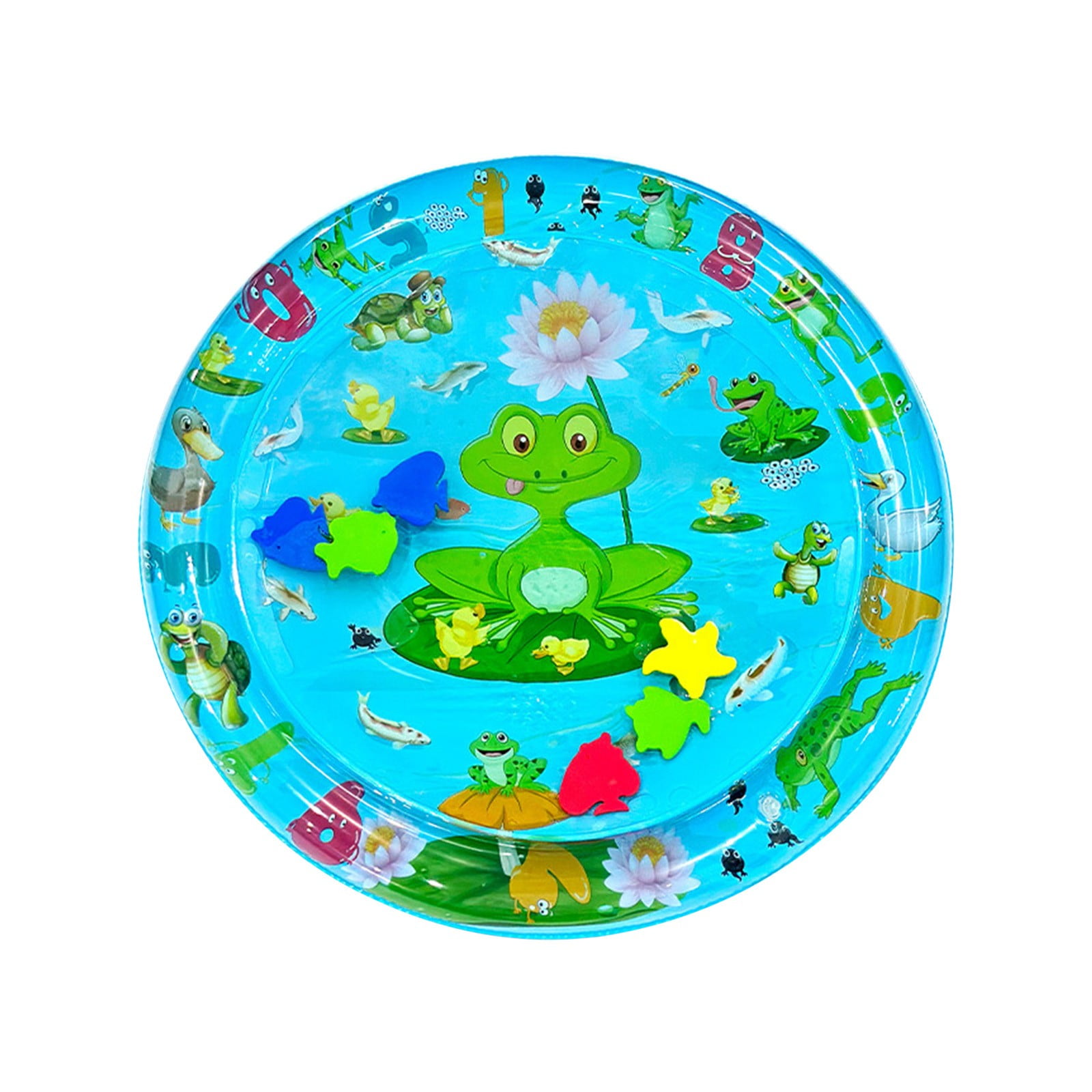 Baby Tummy Time Water Mat, Premium Activity Center Promoting Baby Motor ...