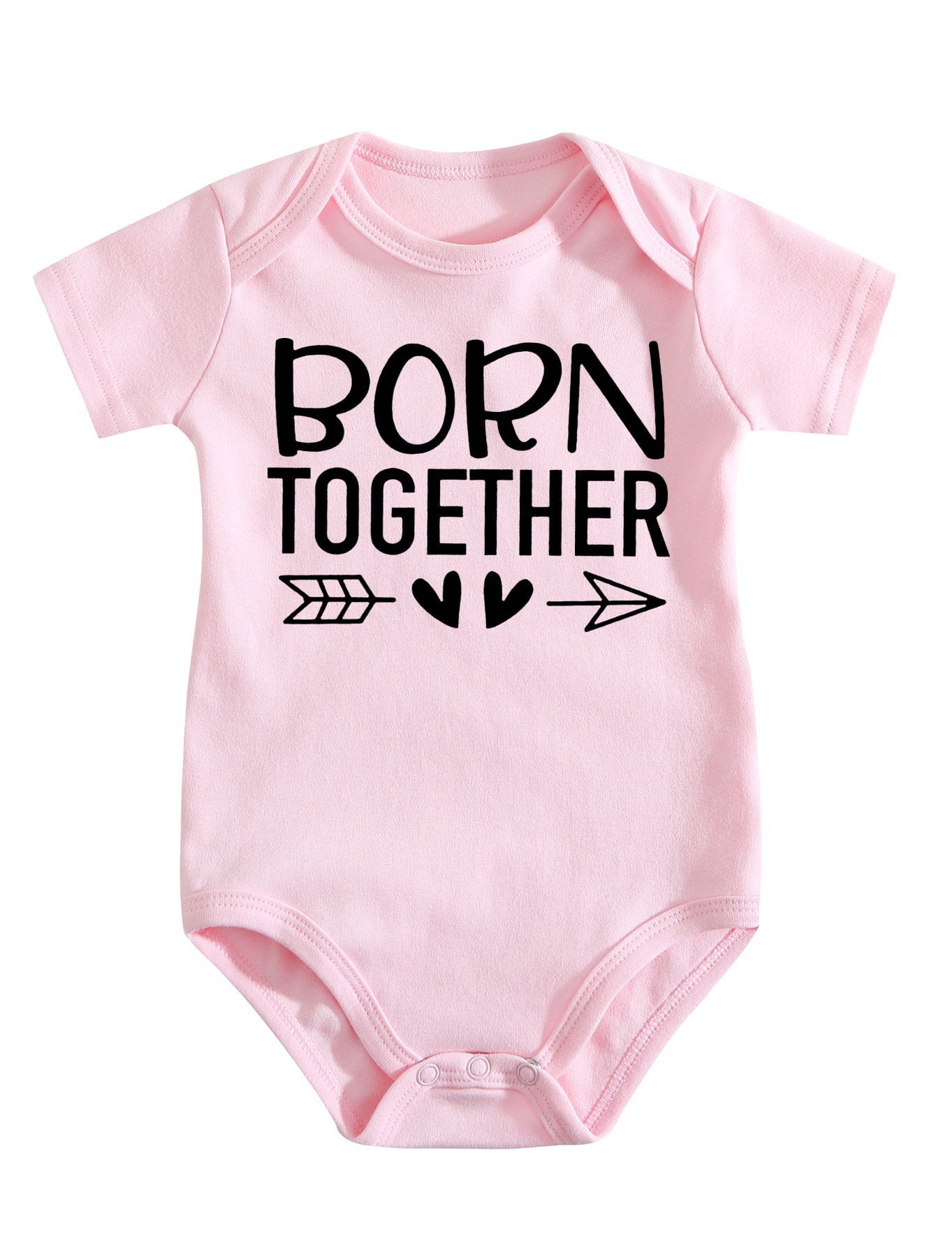 Baby Twins Bodysuits Born Together Friends Forever Newborn Baby Clothes ...
