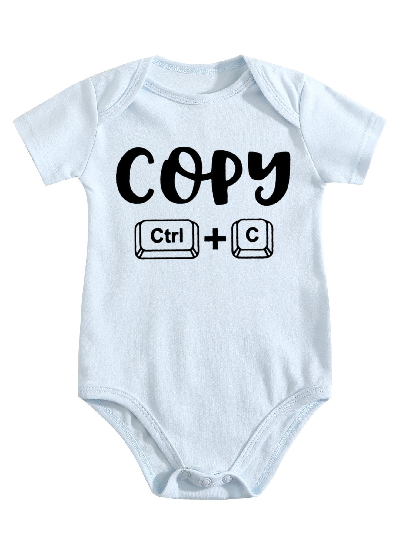 Baby Twins Bodysuits Copy Paste Newborn Baby Clothes Cute Toddler ...
