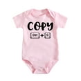 Baby Twins Bodysuits Copy Paste Newborn Baby Clothes Cute Toddler ...