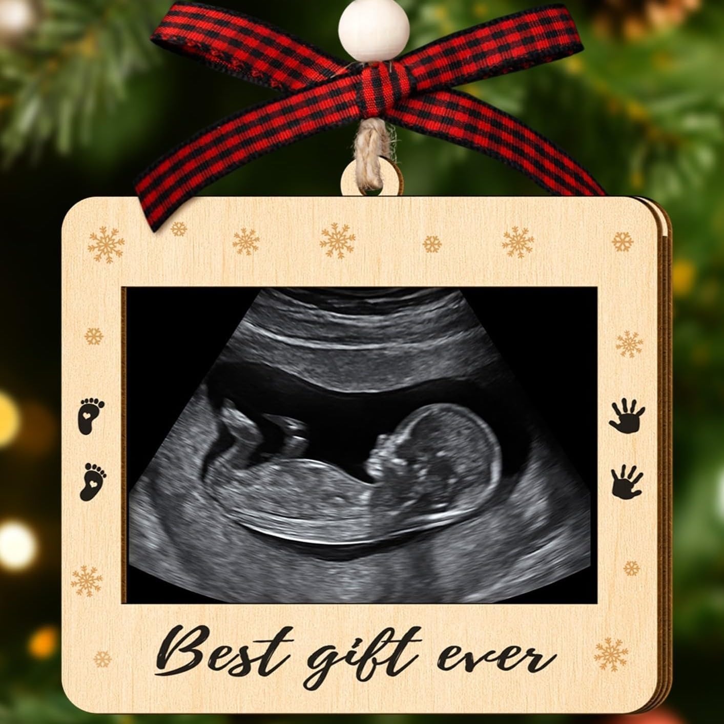 Baby Ultrasound Picture Frame Ornament, Ultrasound Picture Frames ...
