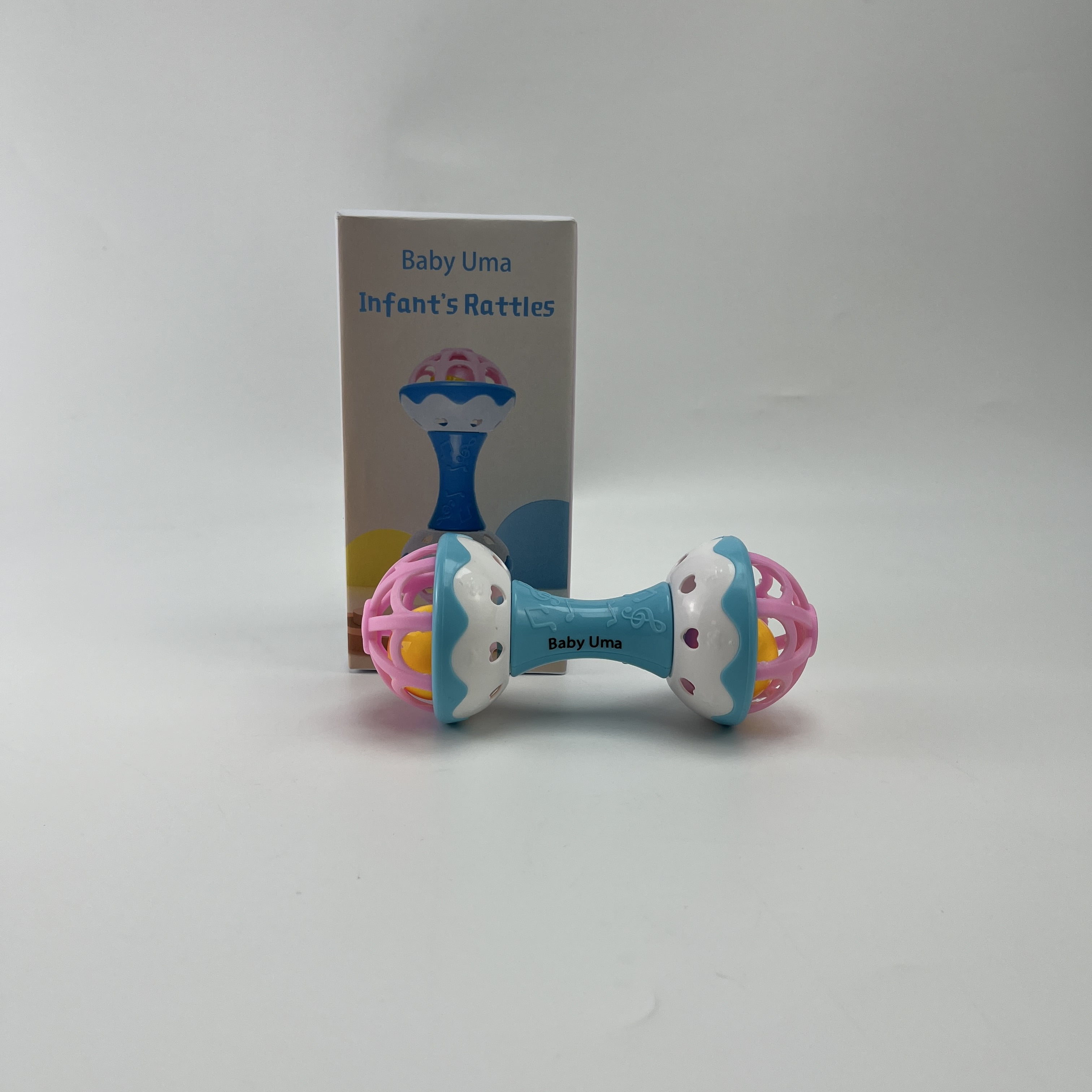 Baby Uma Oball Shaker Rattle Toy, Ages Newborn Plus - Walmart.com