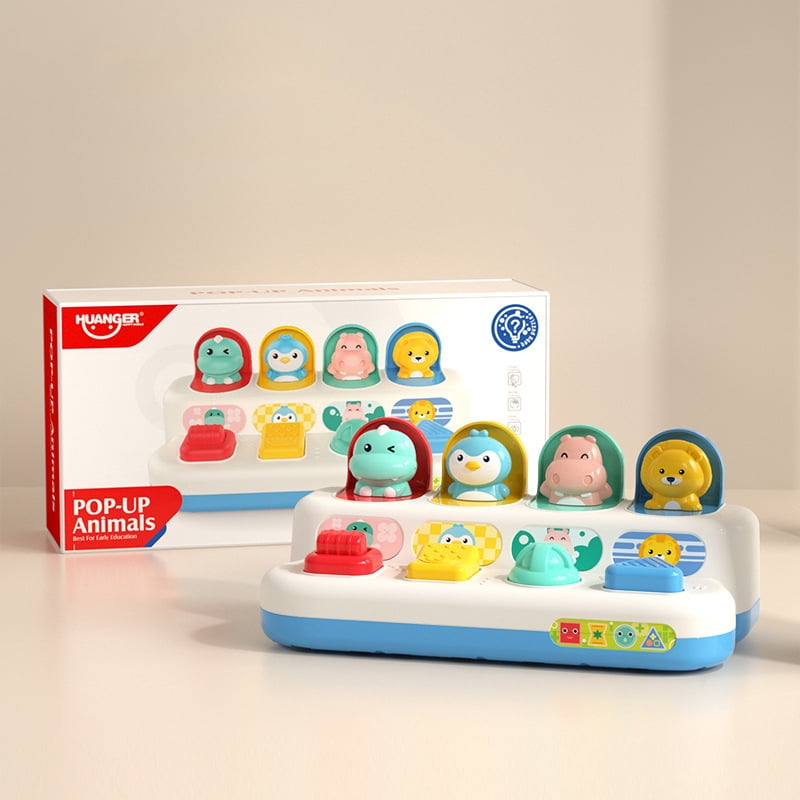 Baby Up Toy Montesorri Fine Motor Skill Training Press Pull Click ...