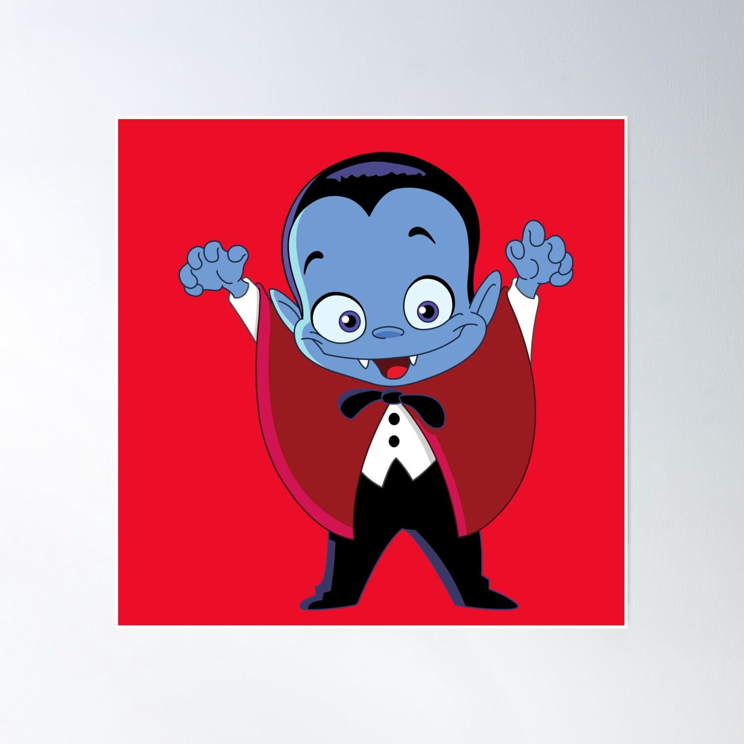 Baby Vampire - Kids Poster Wall Art, Modern Wall Decor, 24x24 UNFRAMED ...