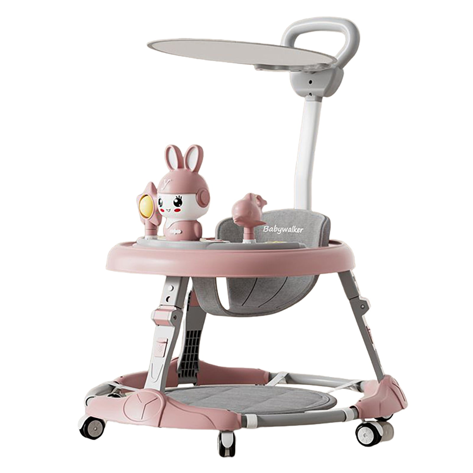Baby Walker with Removable Tray Adjustable Height Baby Walker Baby ...