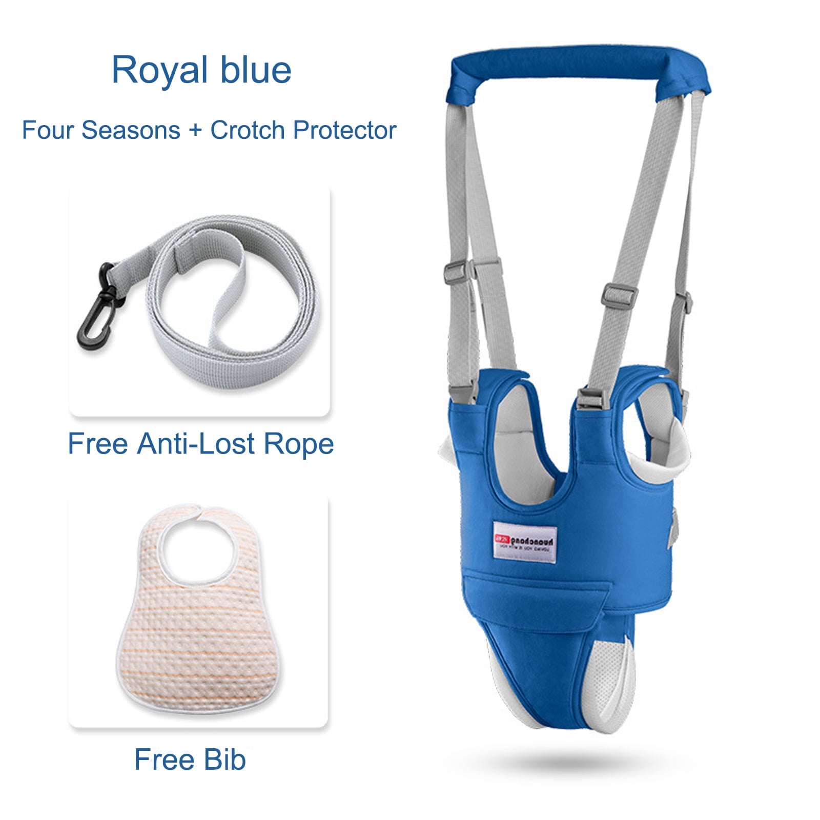 Baby Walking Harness Handheld Baby Walker Assistant Belt Adjustable ...