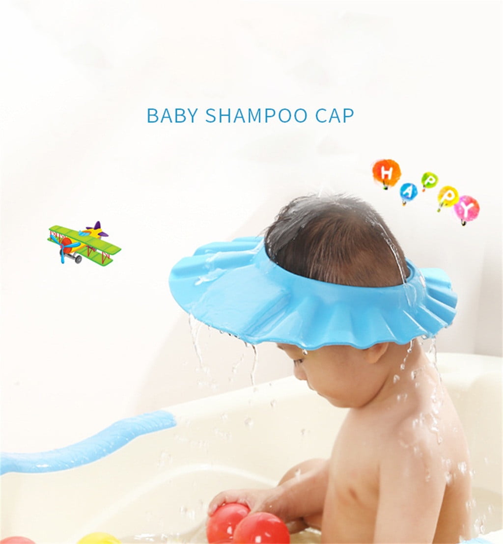 Baby Wash Hat for Kids - Soft Shampoo Cap for Bathing and Showering ...