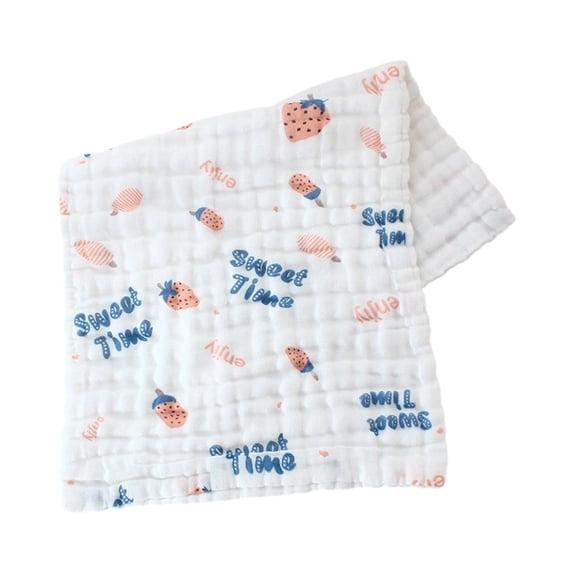 Baby Washcloth 6-Layer Cotton Square Face Towel for Sensitive Skin ...