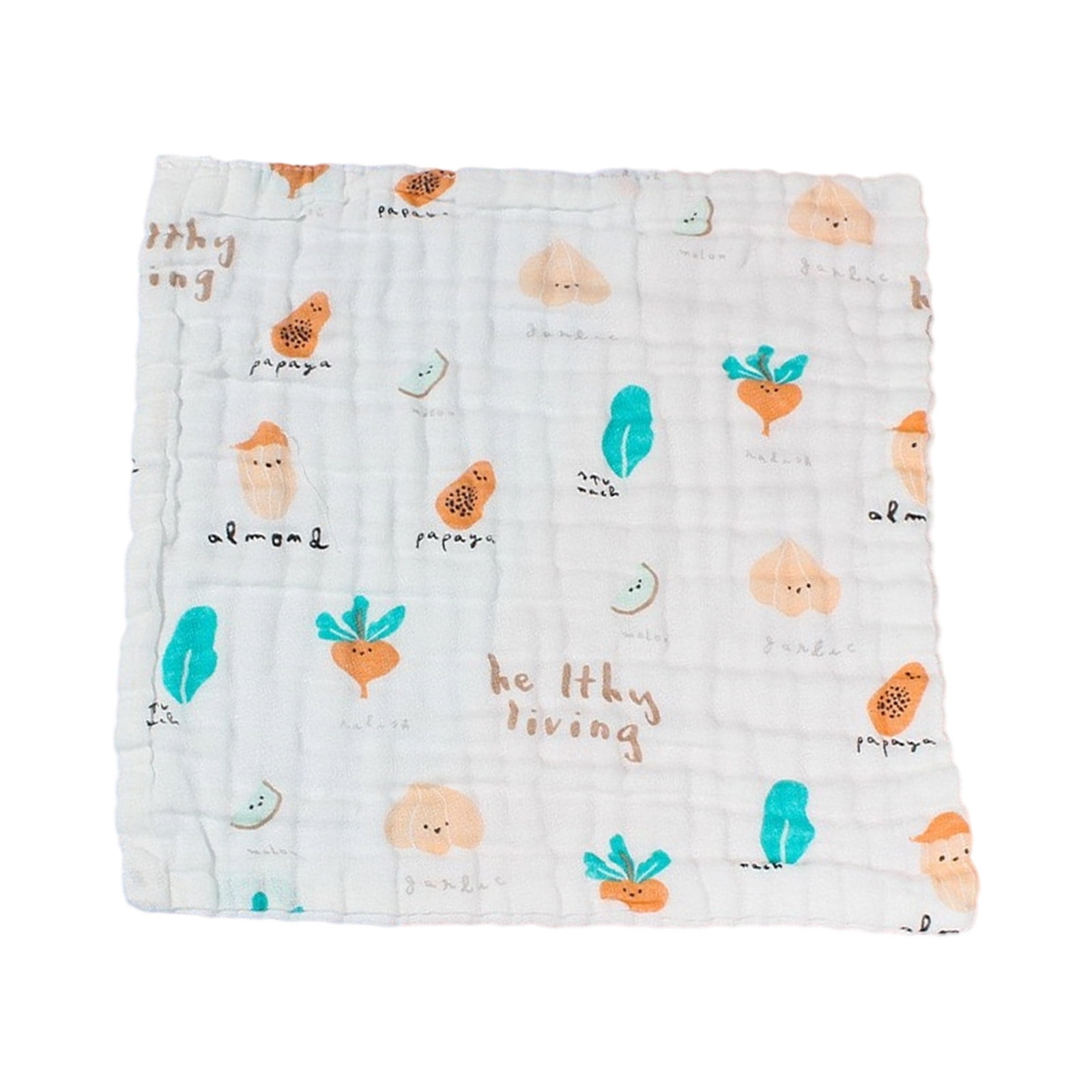 Baby Washcloth 6-Layer Cotton Square Face Towel for Sensitive Skin ...