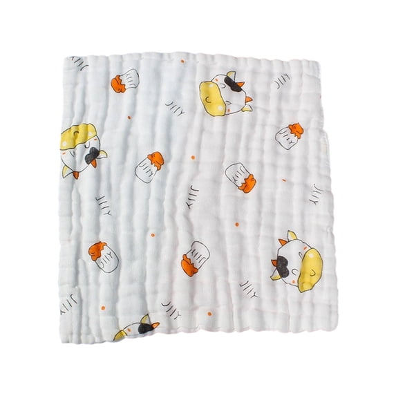 Baby Washcloth 6-Layer Cotton Square Face Towel for Sensitive Skin ...