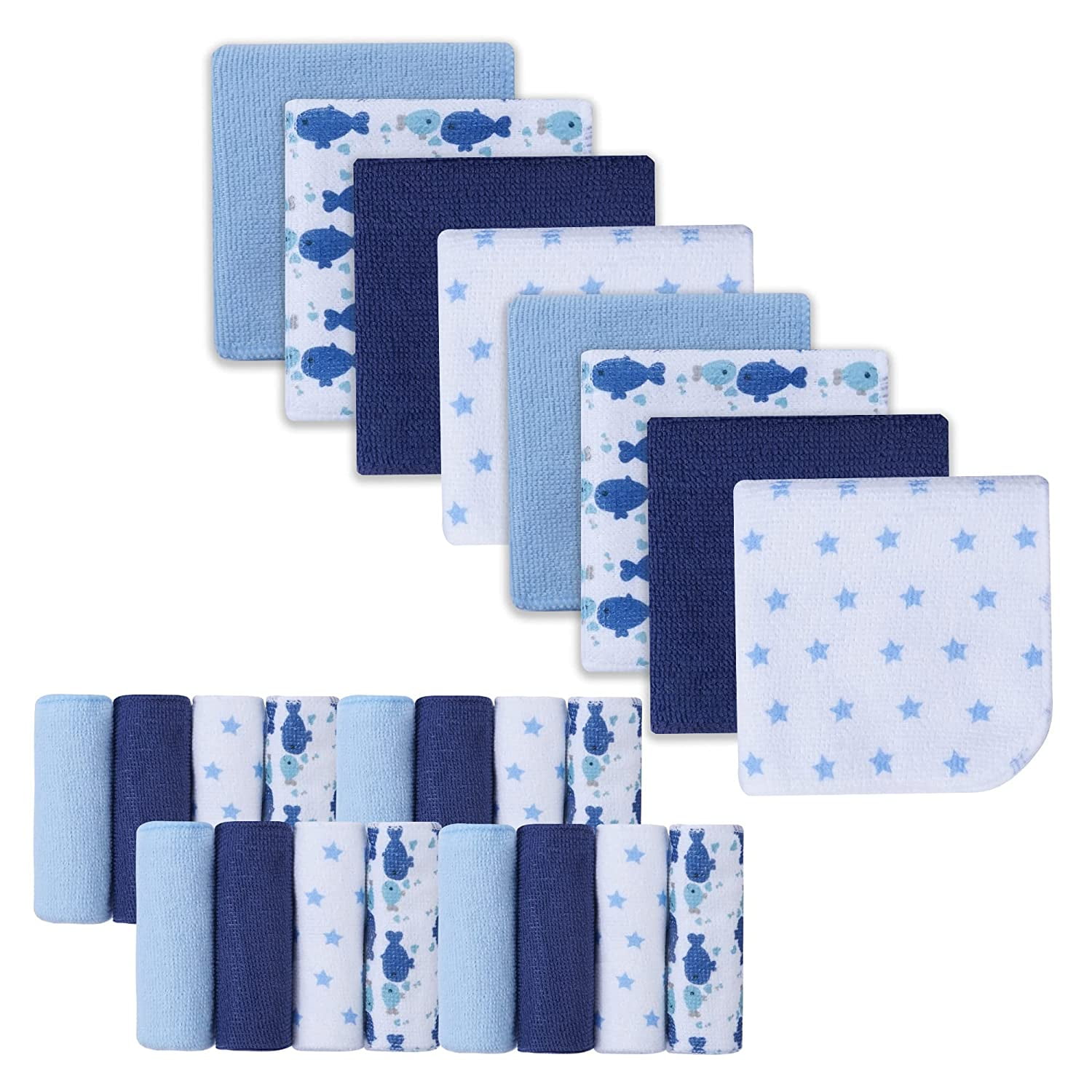 Softan Baby Washcloths, Ultra Absorbent Bath Towel, Great for Newborns ...
