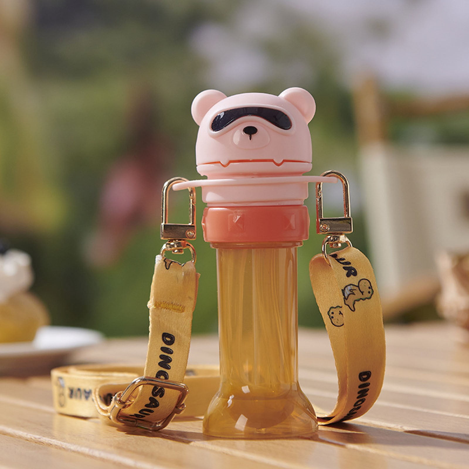 Baby Water Bottle Adapter, Cute Bear Spill-Proof Drinking Converter ...