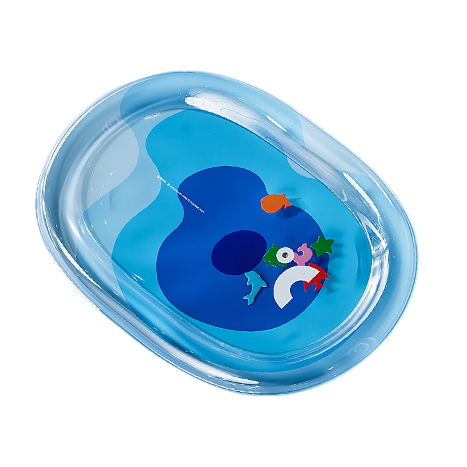 Baby Water Play Mat, Inflatable Tummy Time Activity Mat for Infants ...