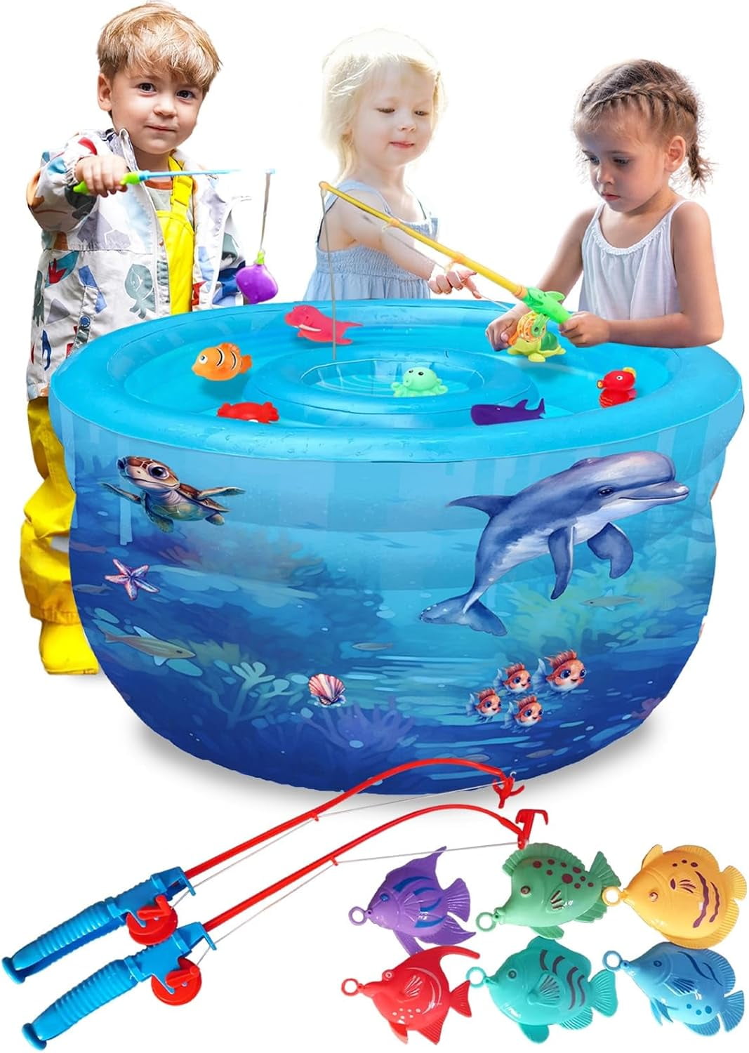 Baby Water Table, Kids Outdoor Water Table, Toddler Outside Inflatable ...