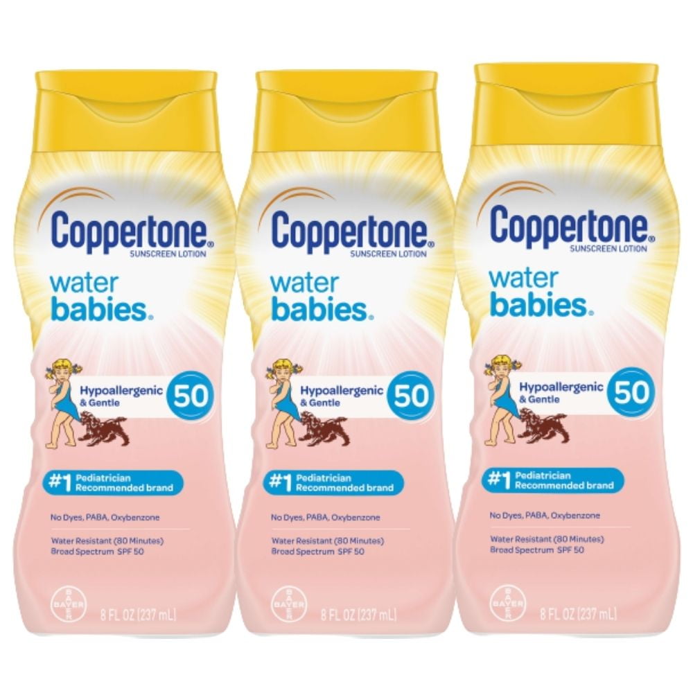 Baby Water, Tear Free, Mineral-Based Sunscreen Lotion, Broad Spectrum ...