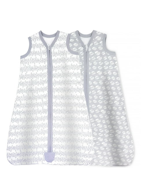 Bublo Baby Baby Wearable Blanket, Cotton Sleep Sacks for 6-12 Months, 2 Pack Unisex Sleeping Bag ...