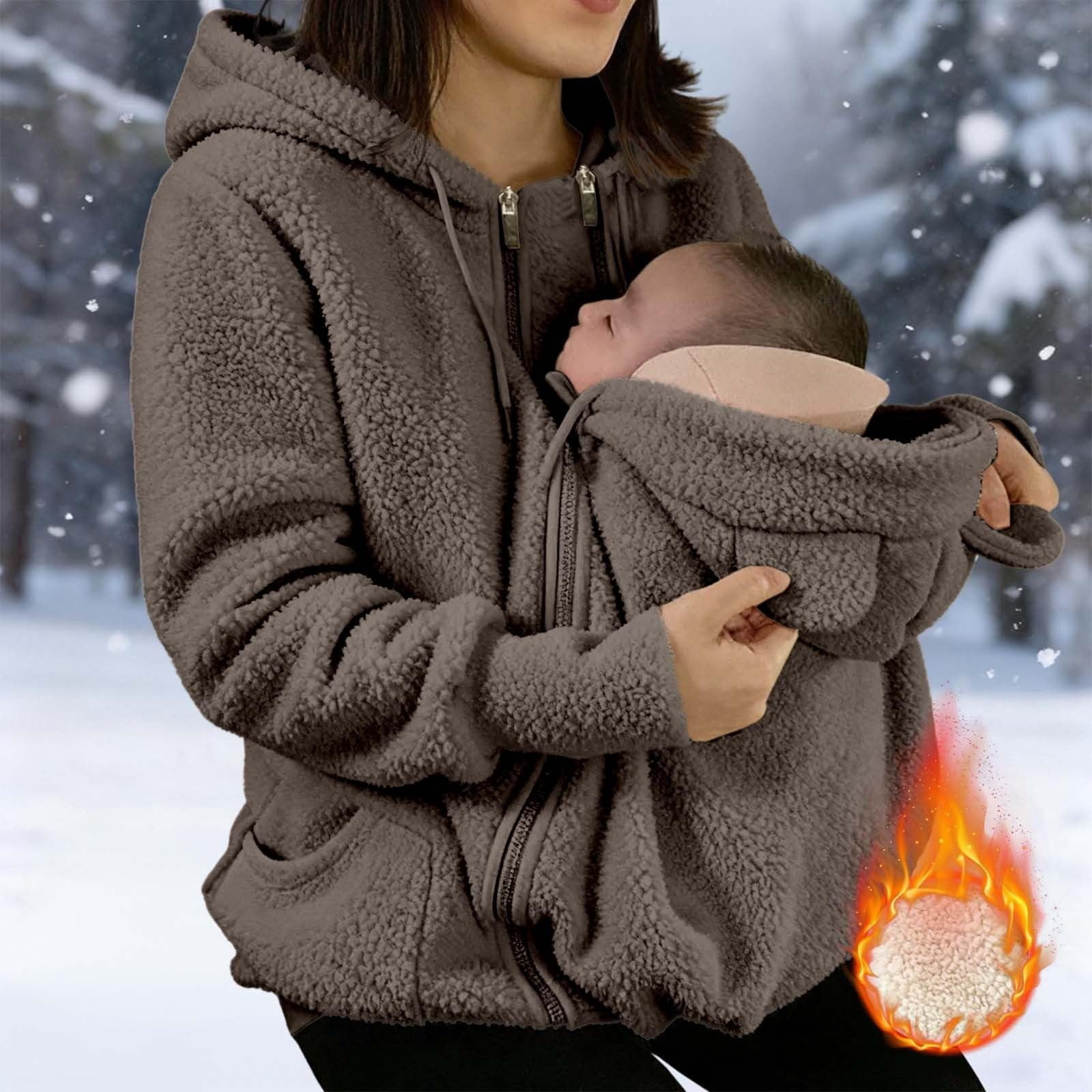 Baby Wearing Jacket Maternity Winter Clothes Maternity Coats for Women ...