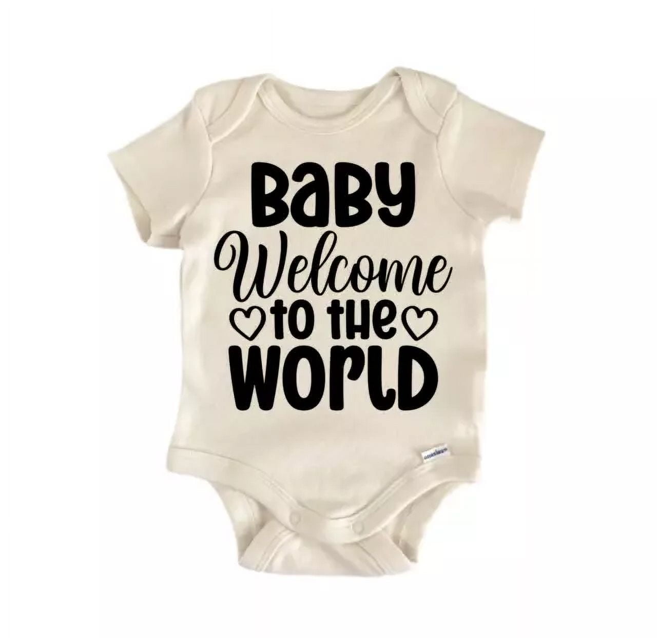Baby Welcome To The World Baby Boy Girl Clothes Infant Bodysuit Cute ...