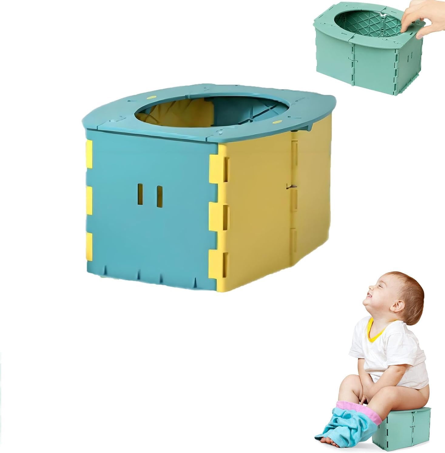 Baby Whisper Co Travel Potty, travel potty seat for toddler & kid ...