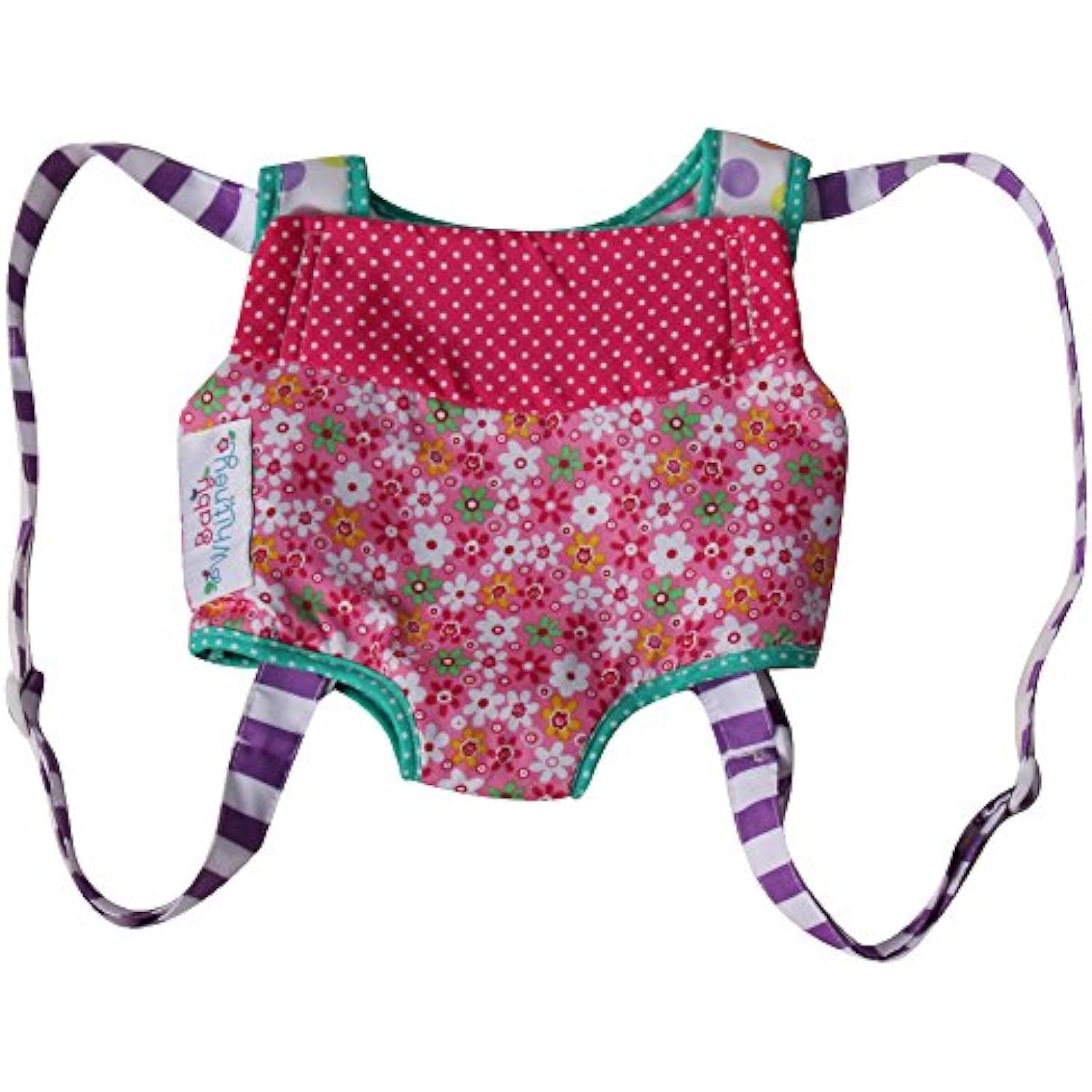 Baby Whitney Large Patchwork Front Carrier for Dolls or Stuffed Animals ...